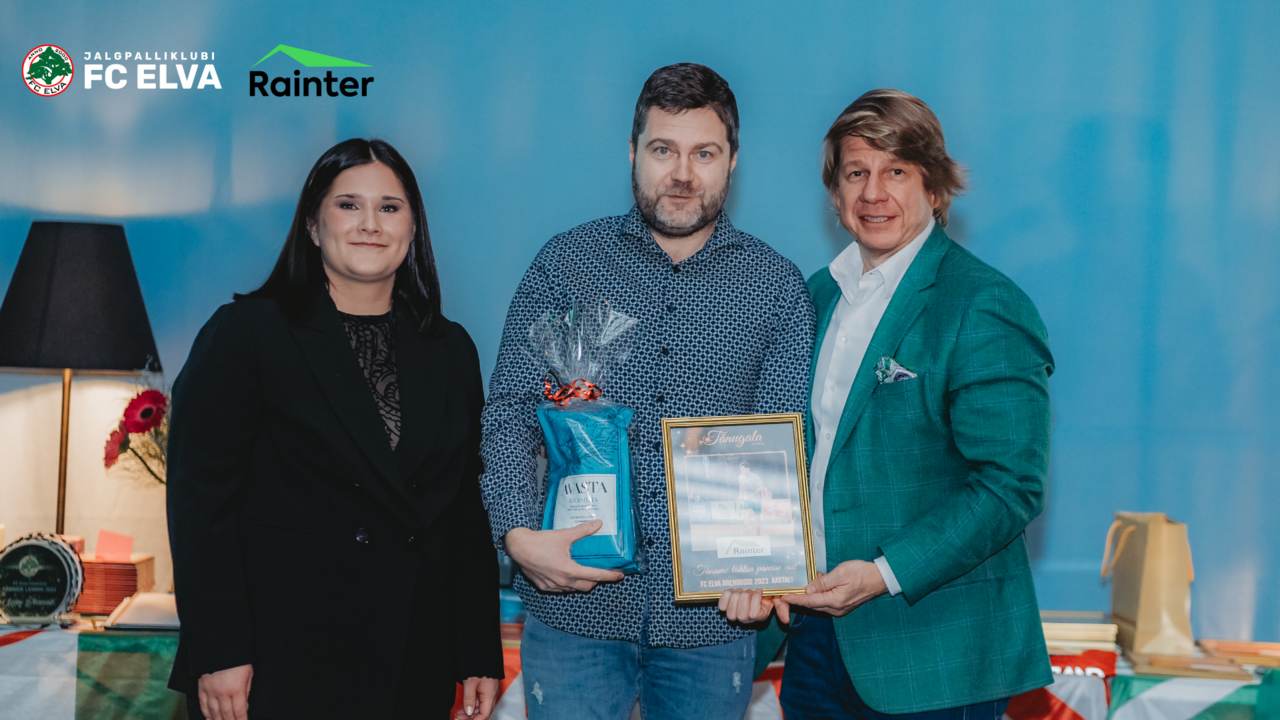 Rainter pikendas sponsorlepingut FC Elvaga — FC Elva